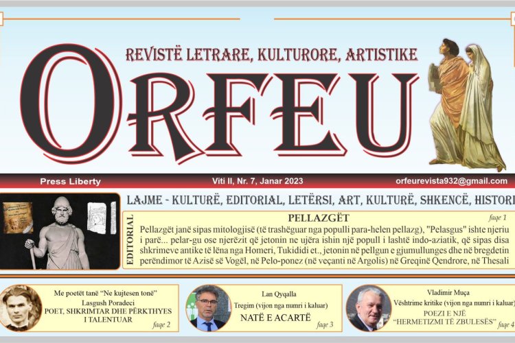 REVISTA ORFEU - JANAR 2023 - Orfeu.AL