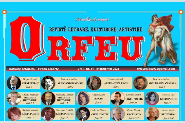 REVISTA ORFEU - TETOR-NËNTOR 2023 - Orfeu.AL